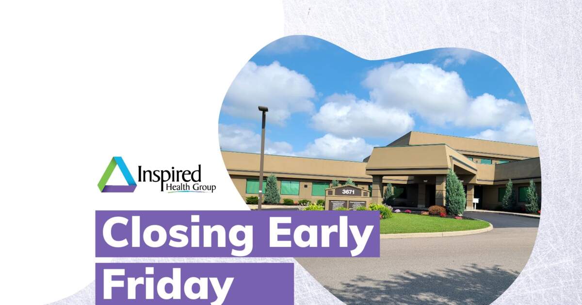 Closing Early on Friday, December 9th
