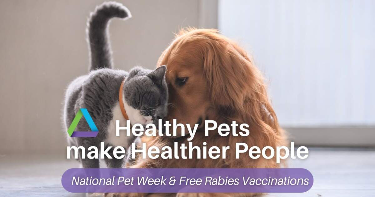 Healthy Pets make Healthier People